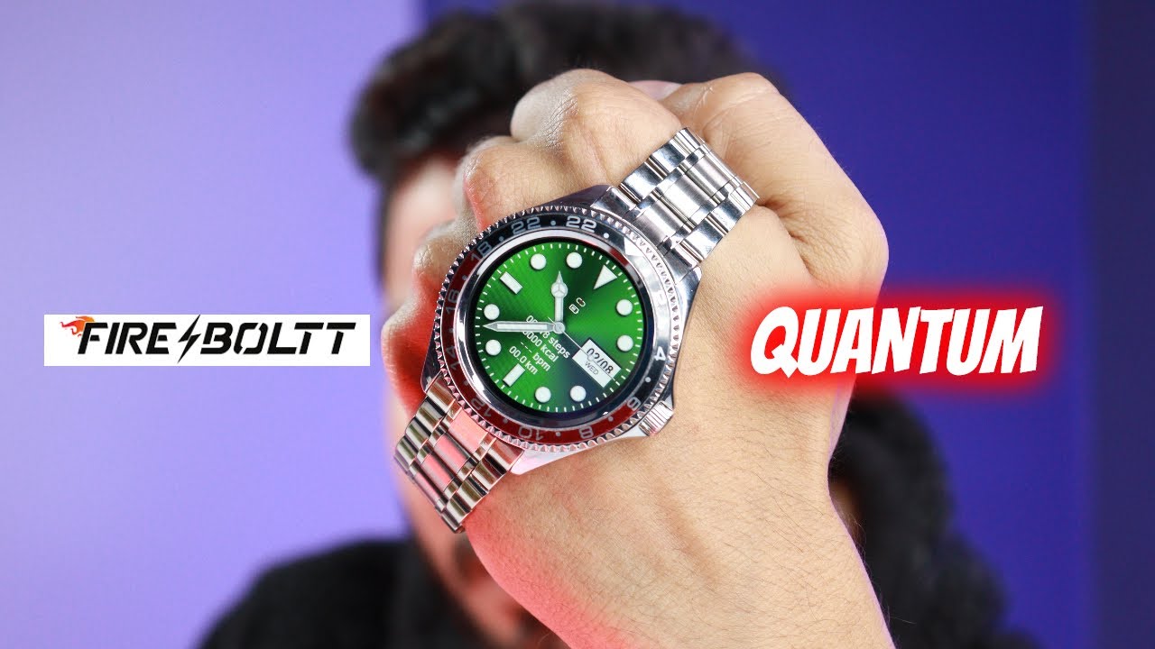 Fire-Boltt Quantum | LUXE EDITION | Budget Luxary SmartWatch ! - YouTube