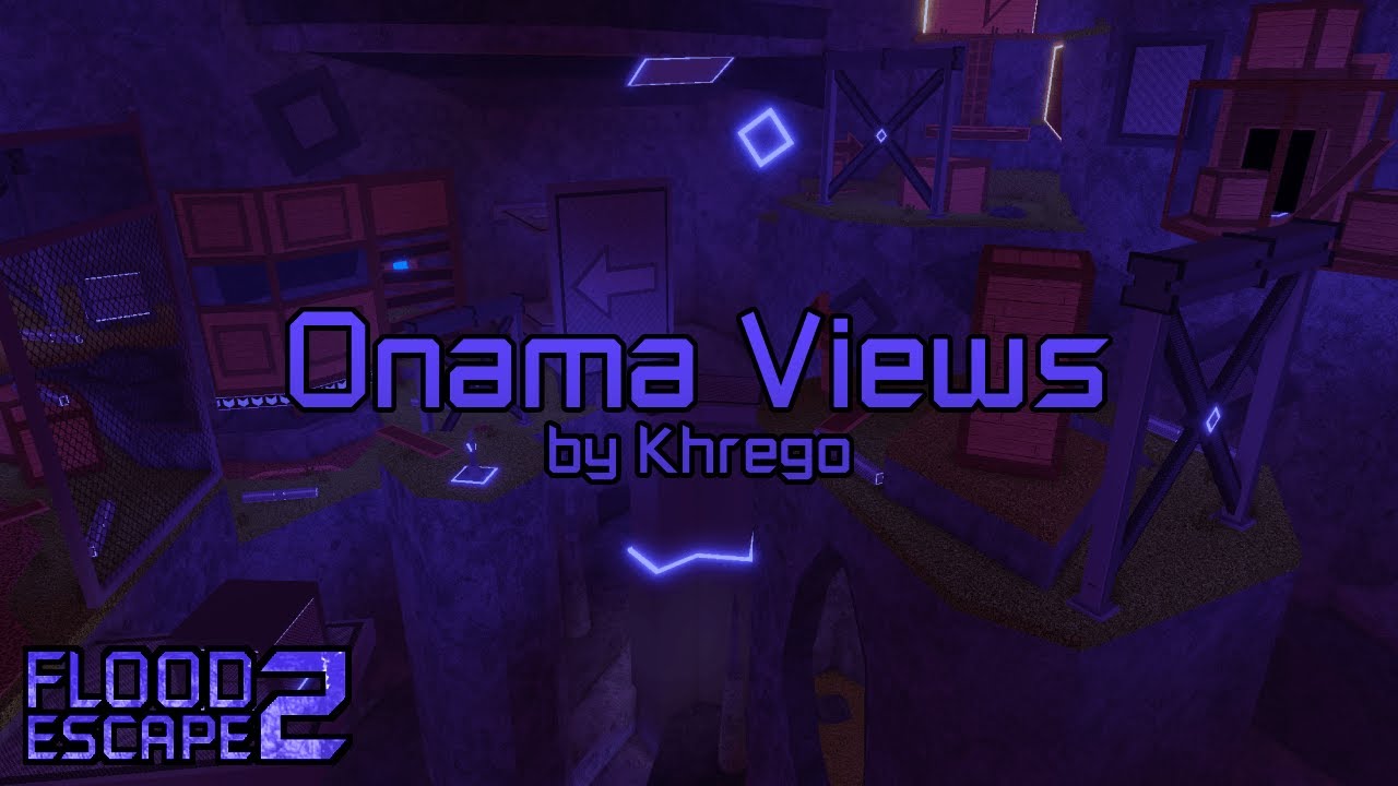 Onama Views [Hard] by Khrego | Flood Escape 2: Community Maps - YouTube