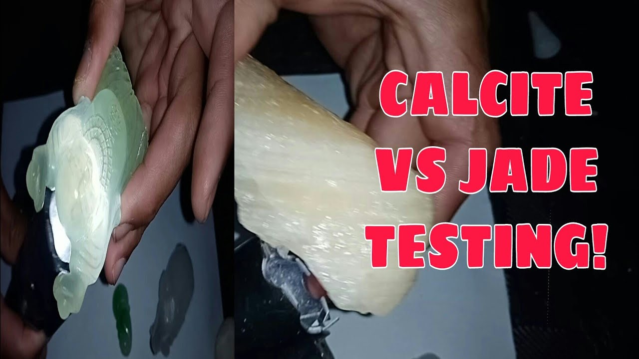 CALCITE VS JADE! GEMS STONE TESTING - YouTube