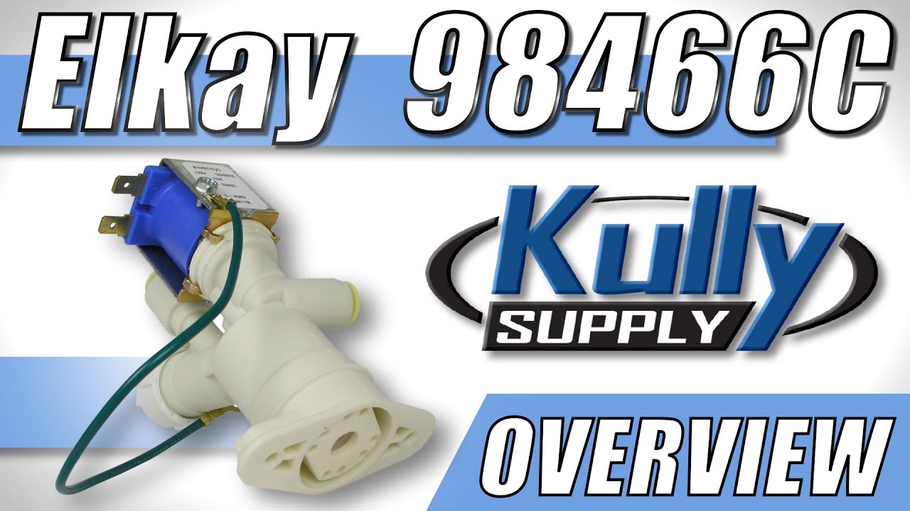 Elkay Solenoid Valve Overview (98466C) - KullySupply.com - YouTube