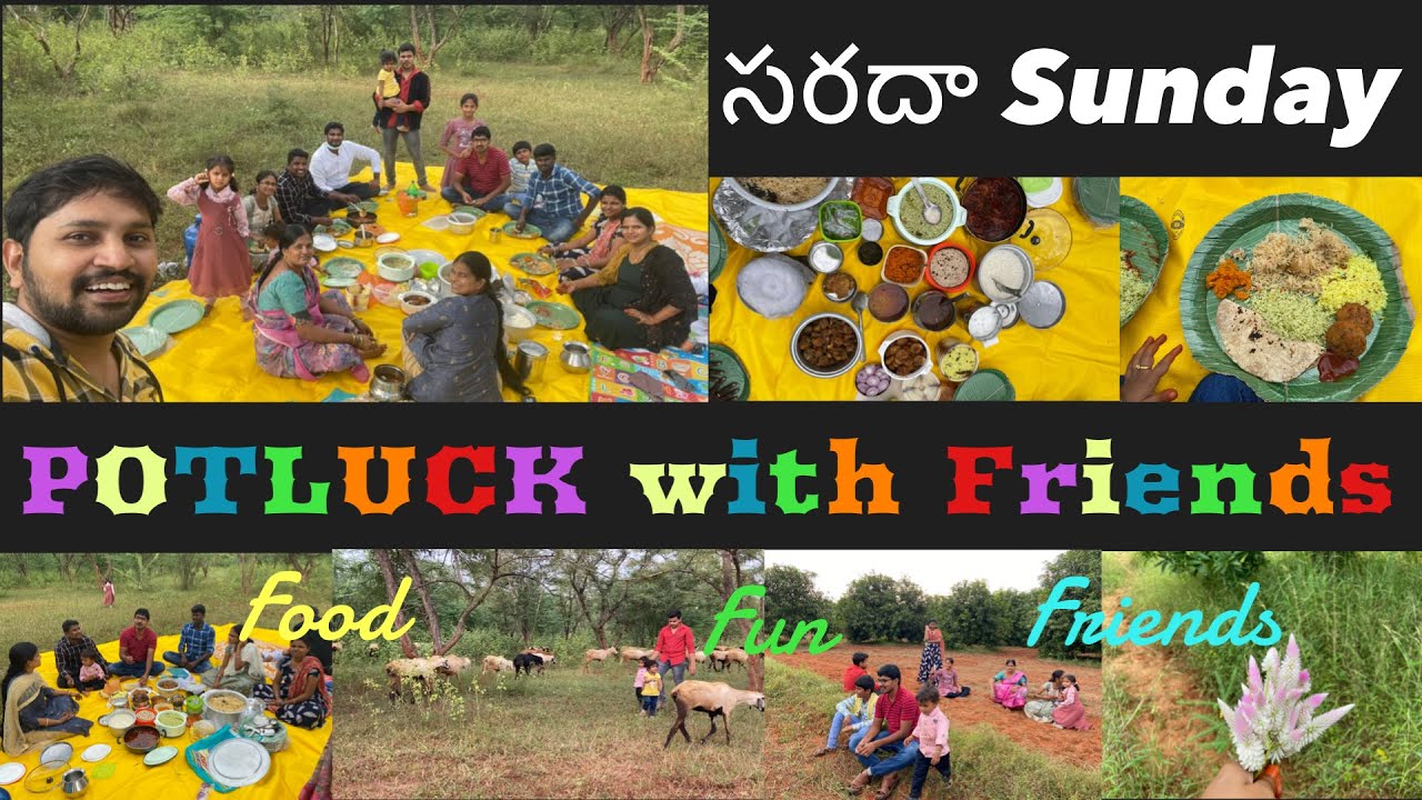 POTLUCK | potluck with friends | potluck party ideas | potluck recipes | FoodFunFriends | Lunch ...