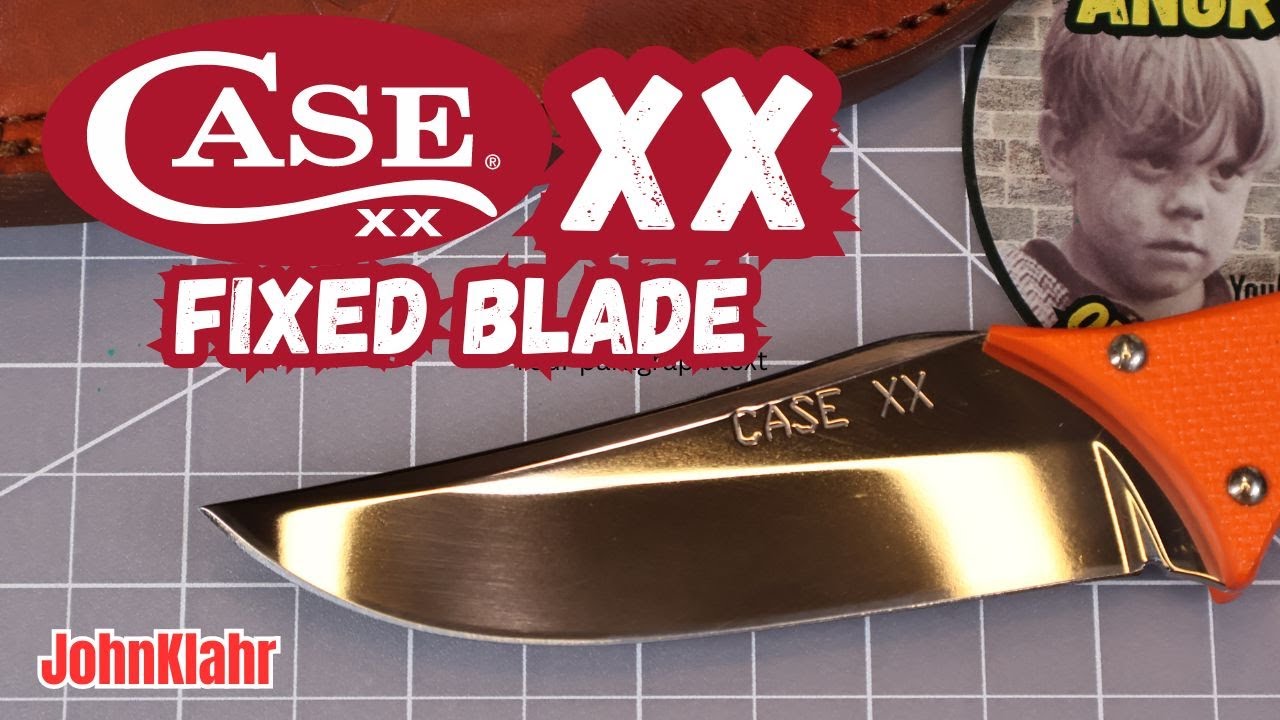 Rare Case XX 268-4 Fixed Blade - YouTube