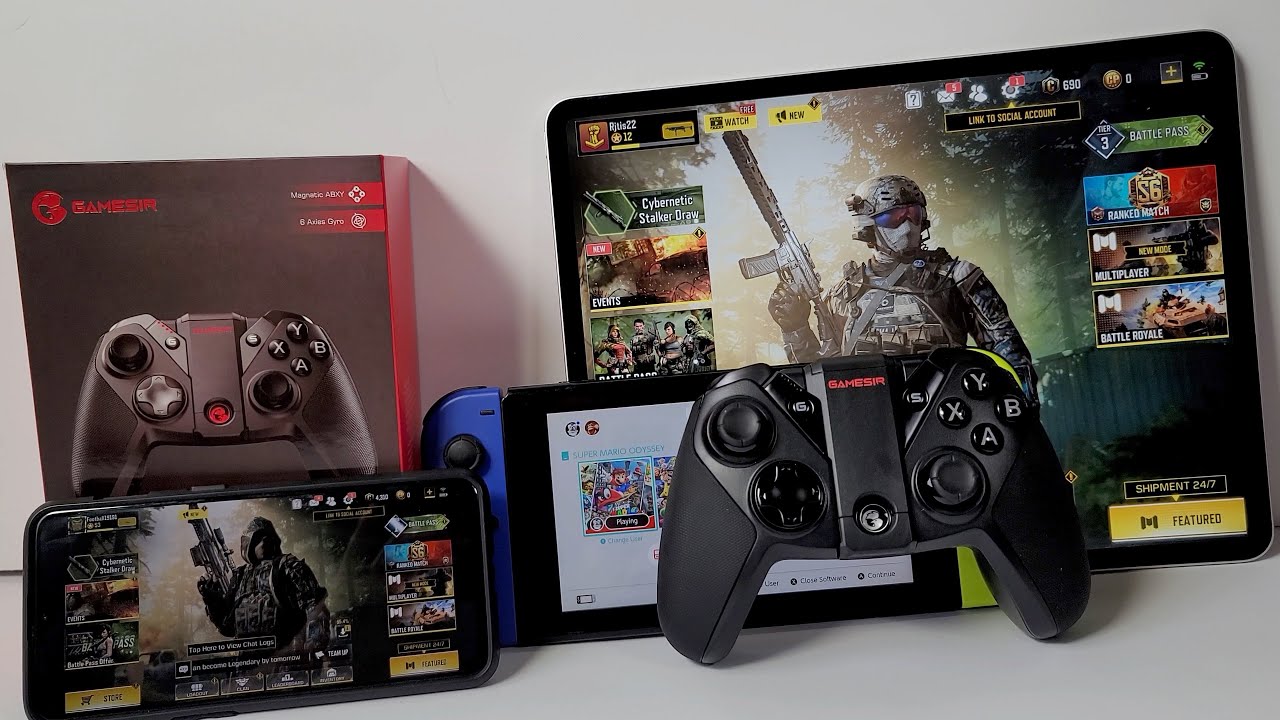 Unboxing GameSir G4 Pro Multi-Platform Game Controller + Gameplay - YouTube
