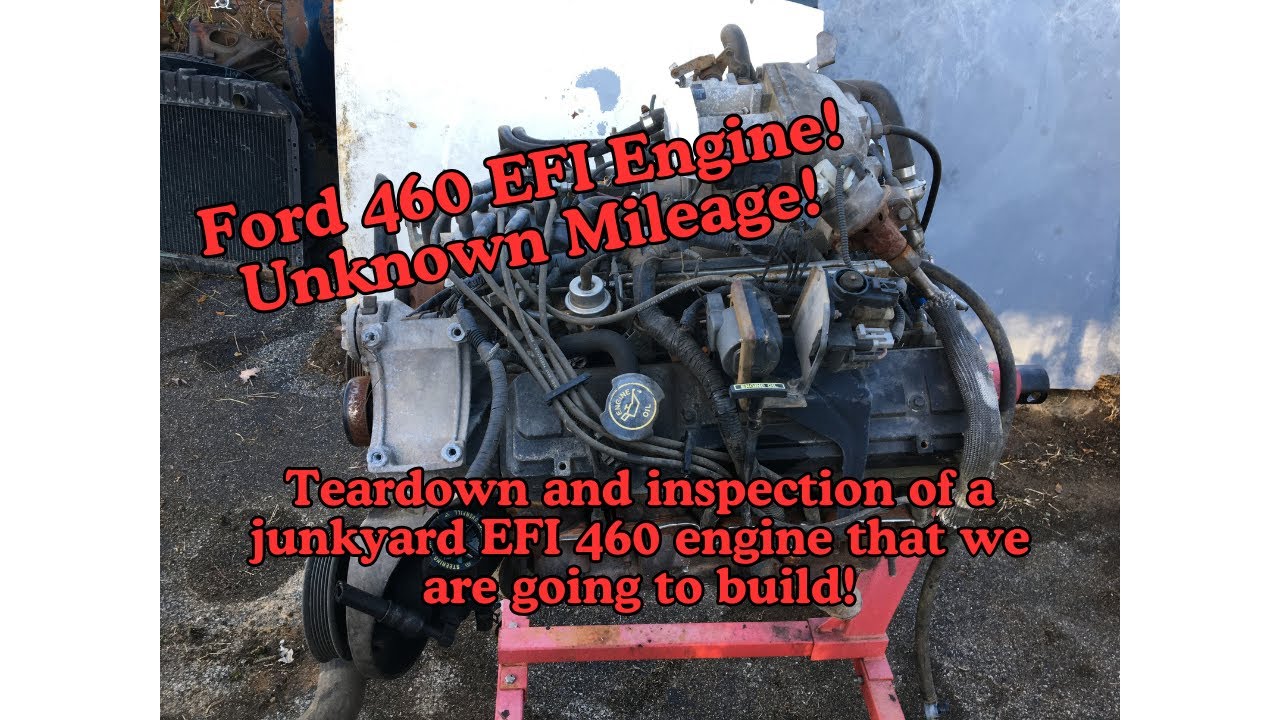 Ford 460 EFI Carb Conversion Teardown and Inspection! - YouTube
