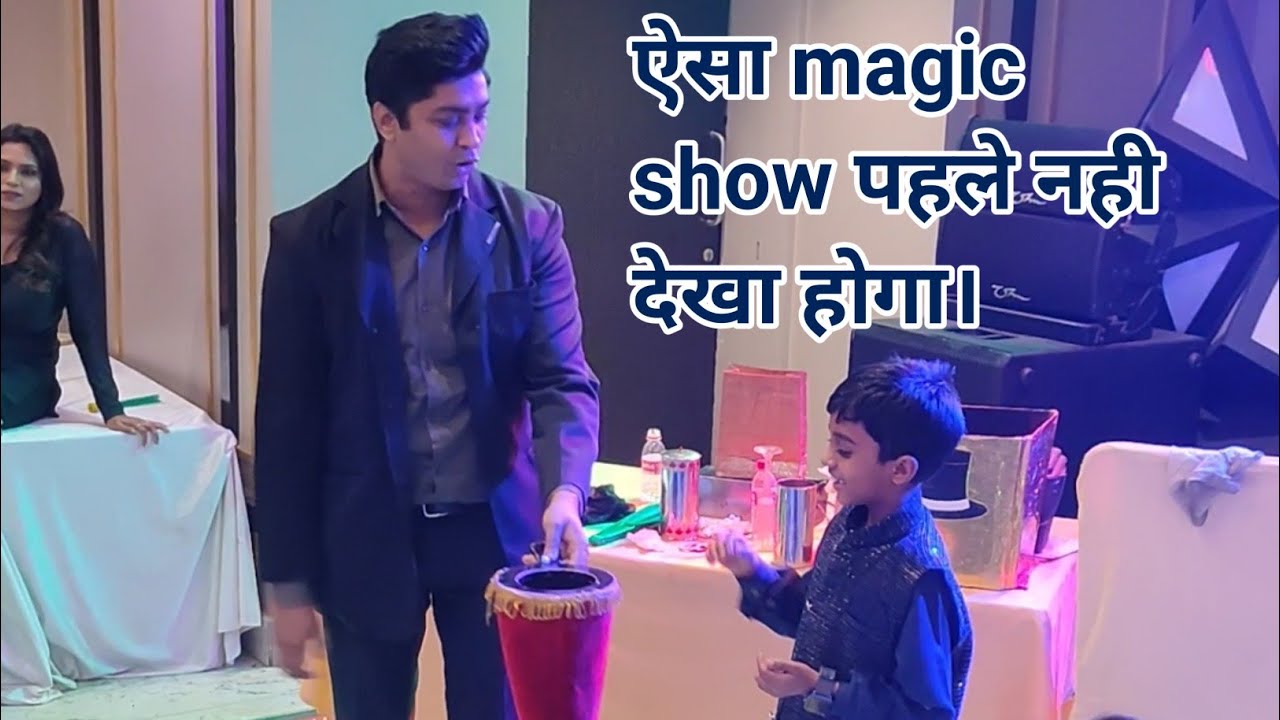 Magic show in naming ceremony| magical show in party| magician # ...