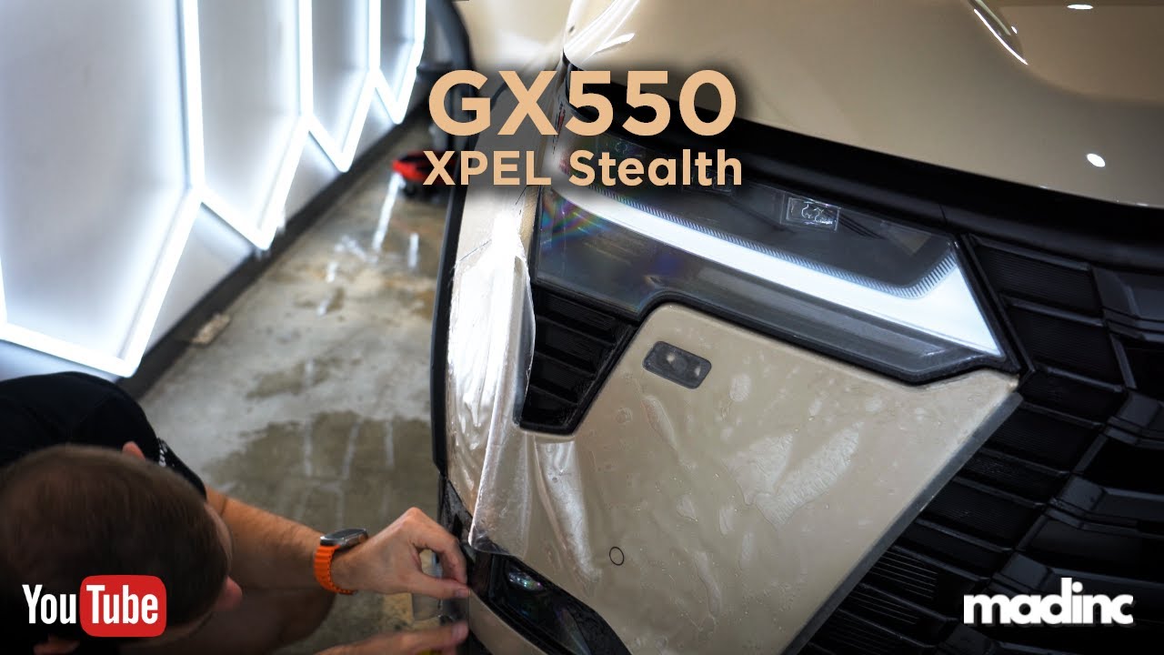 Protecting the Lexus GX550 with XPEL Stealth Paint Protection Film ...