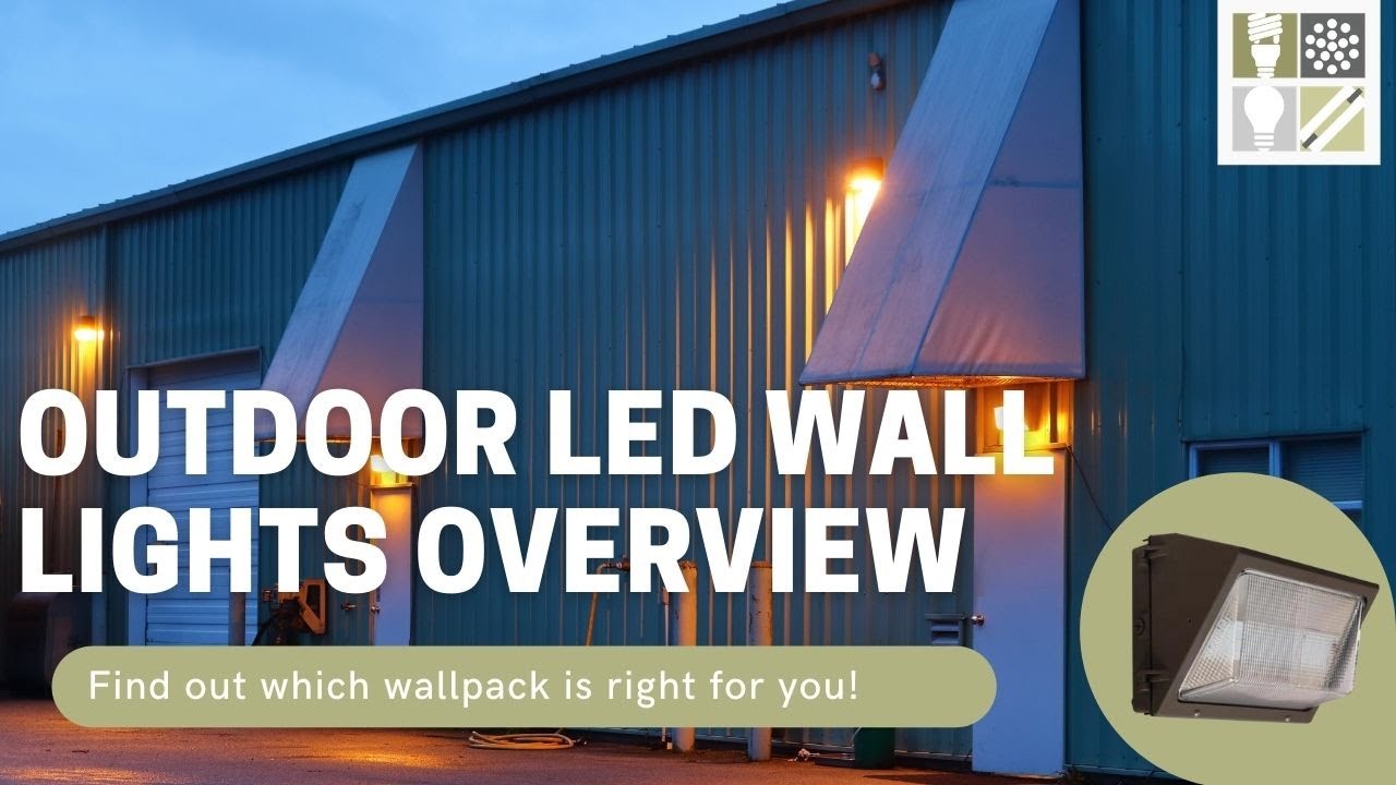 How to Choose Outdoor Wall Lighting - Best Types of LED Wall Lights ...