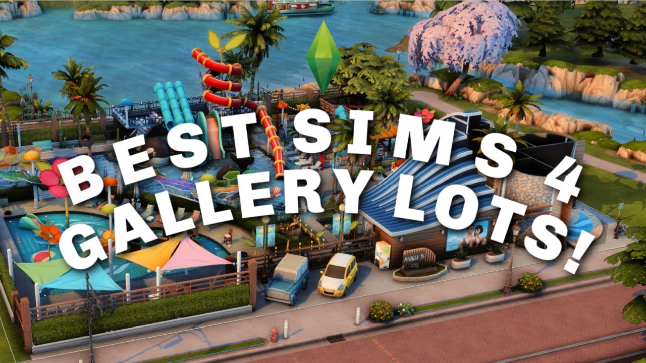 Best Sims 4 Gallery Lots! (no cc required!) - YouTube
