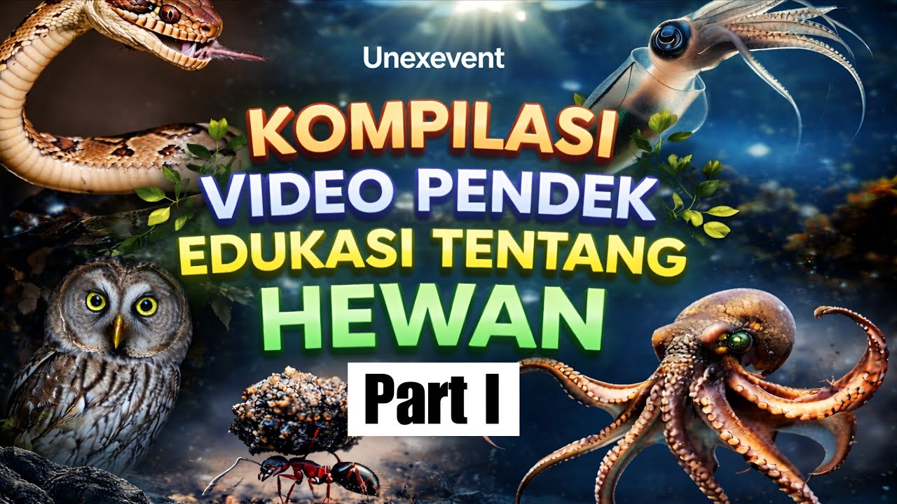 Kompilasi Video Pendek Edukasi Tentang Hewan | Part I - YouTube