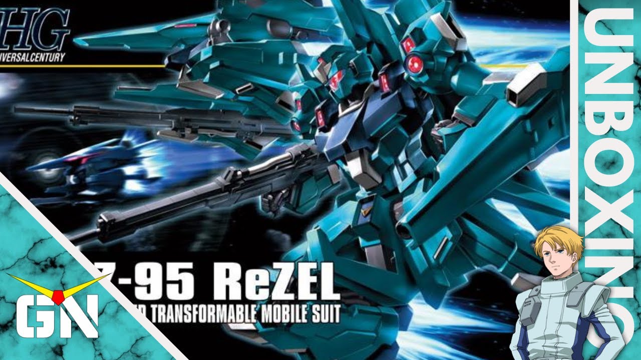 HG 1/144 ReZEL C Type | UNBOXING - YouTube