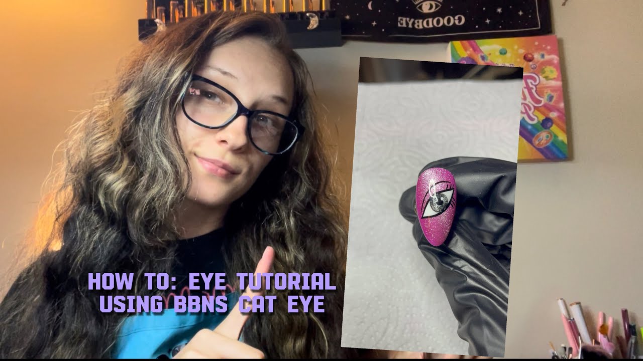 HOW TO: Eye Tutorial Using BBNS Limited Edition Cat Eye Gels - YouTube