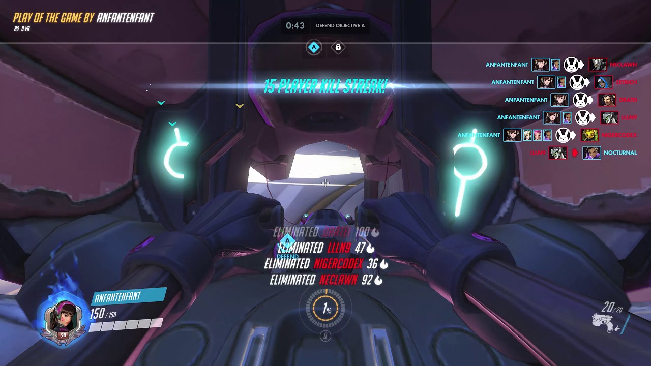 Overwatch - Dva ultimate - YouTube