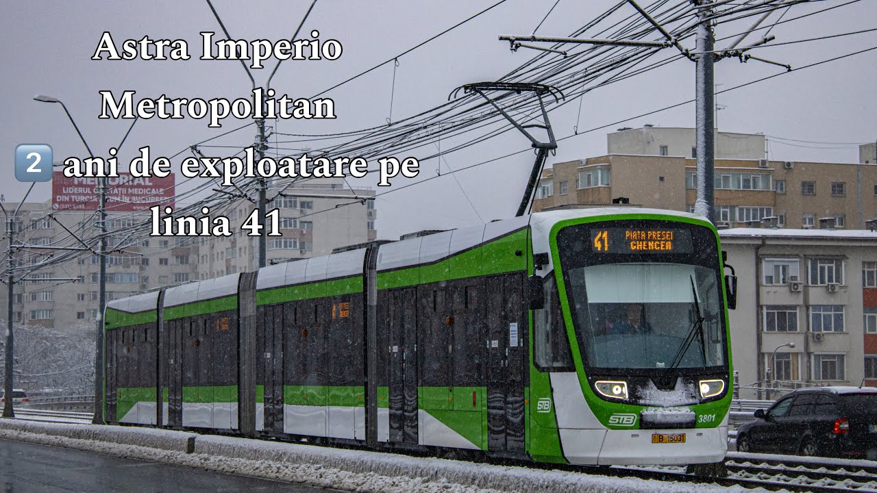 Astra Imperio Metropolitan: 2 ani de exploatare pe linia 41 - YouTube