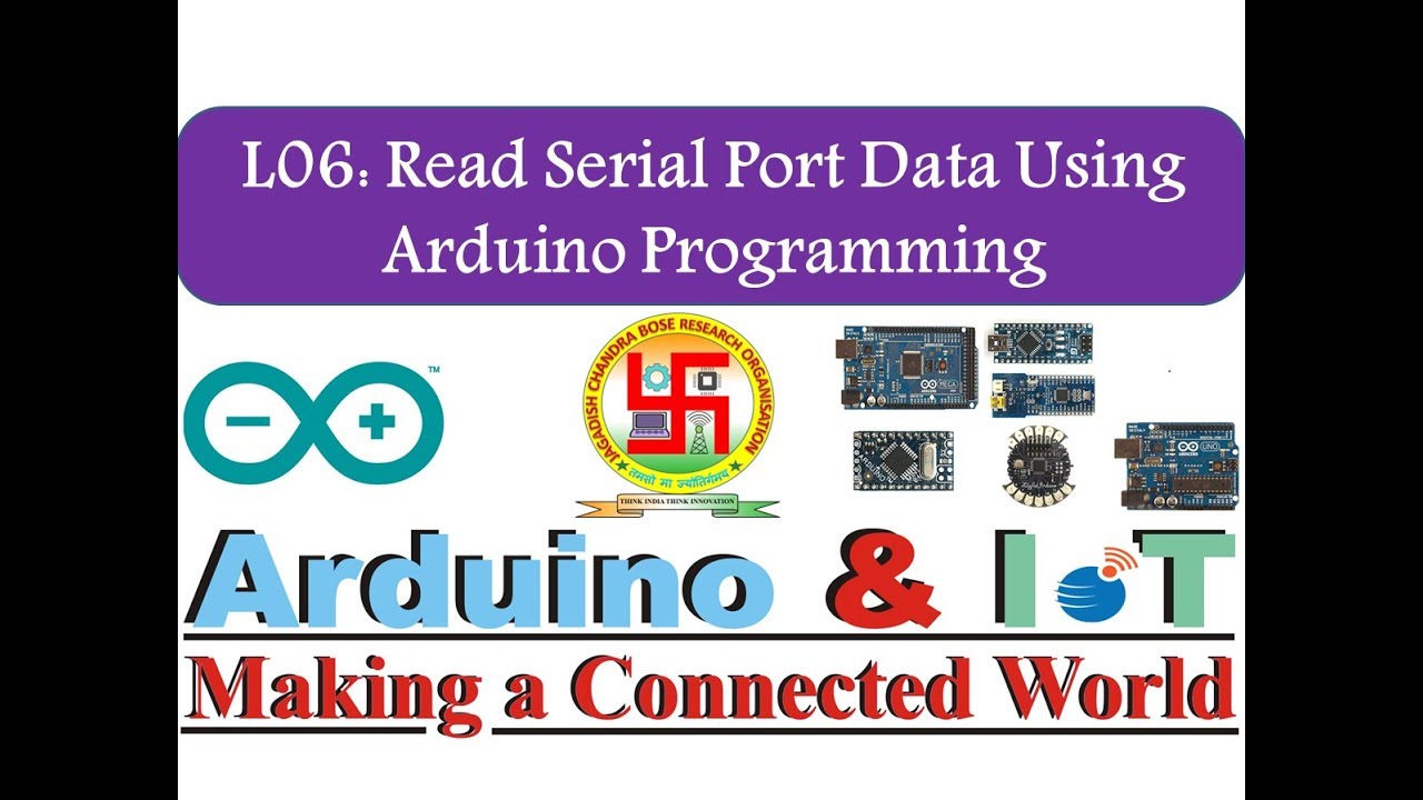 L06: Serial Data Read in Arduino - YouTube