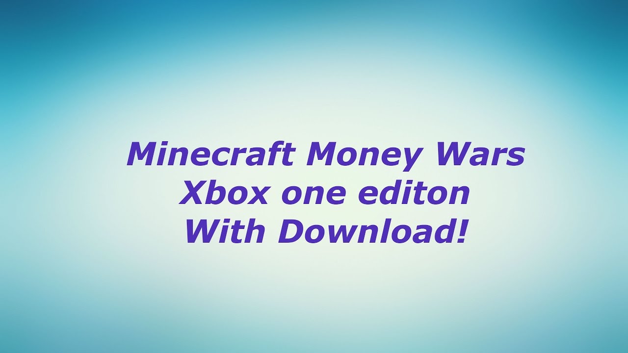 Minecraft "Sweet Dreams" Money Wars" - Xbox One - With Download - 2017 ...