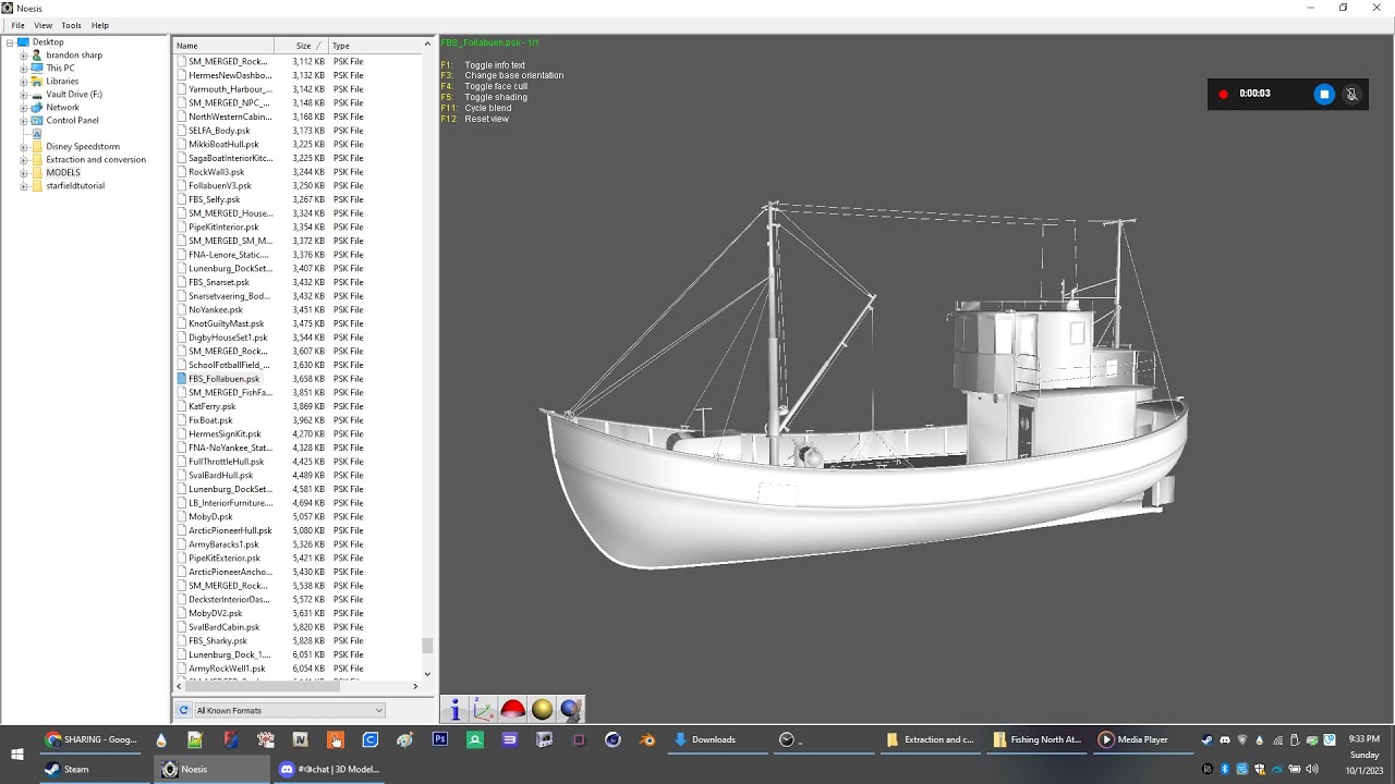 Fishing North Atlantic 3D Model Showcase - YouTube