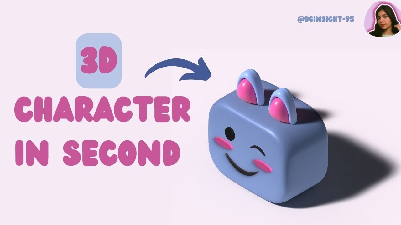HOW TO MAKE A 3D CHARACTER IN ADOBE ILLUSTRATOR | IN SECONDS ...