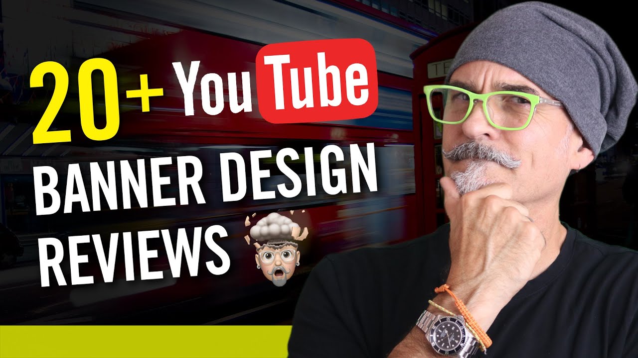 How To Design a Great YouTube Channel Banner to Get More Subscribers ...
