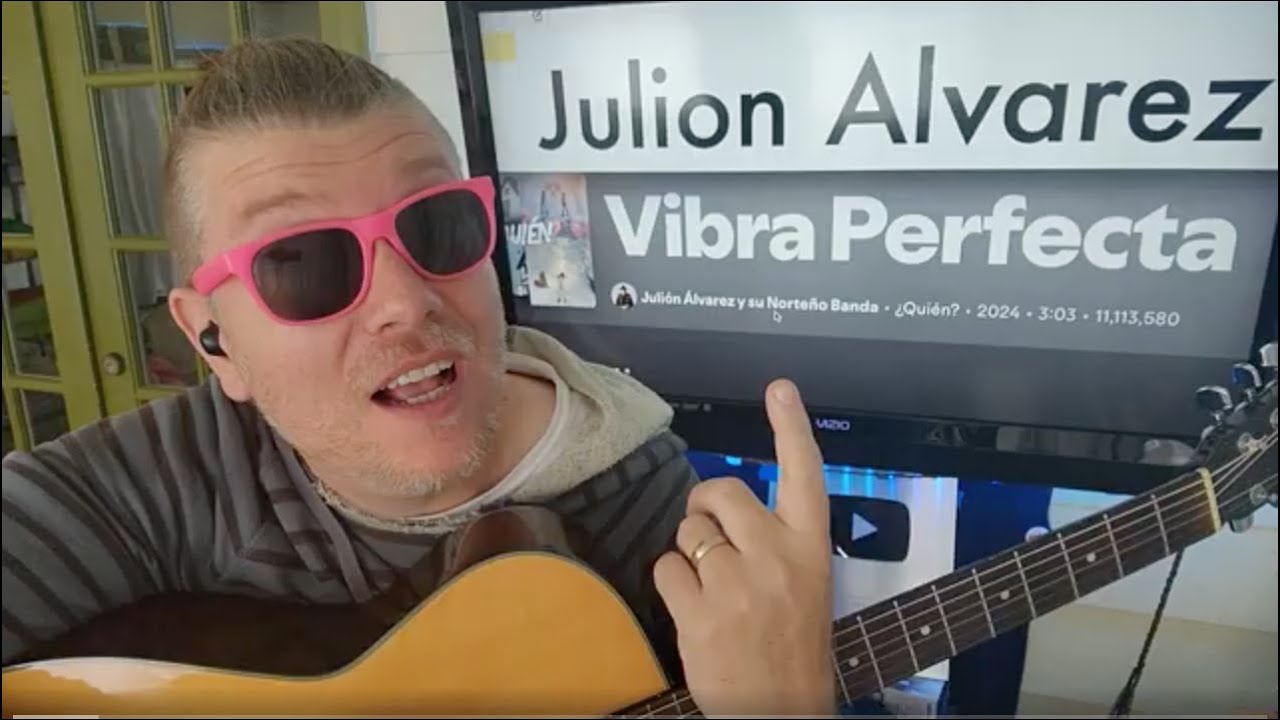 How To Play Vibra Perfecta - Julion Alvarez Guitar Tutorial (Beginner Lesson!) - YouTube