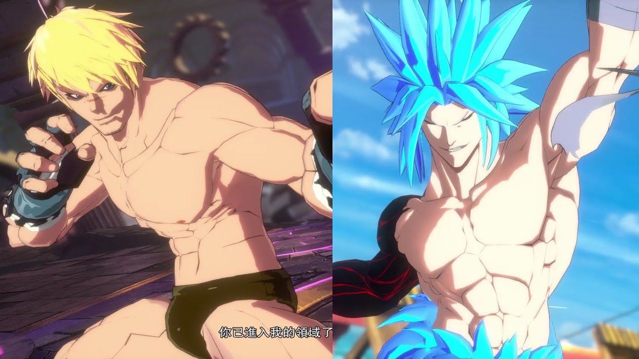 DNF shirtless male Ryona，briefs Grappler, saiyer Berserker VS workout ...