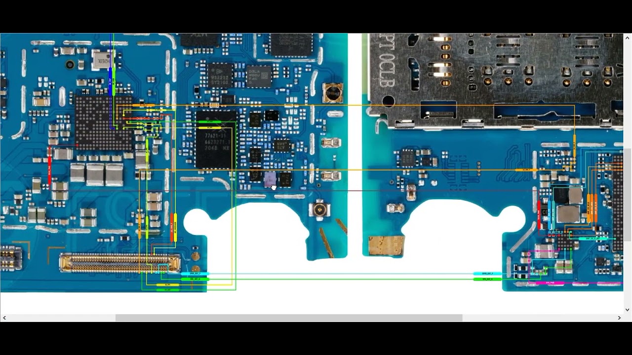 SAMSUNG M02 - SM-M022 audio circuit diagram - YouTube