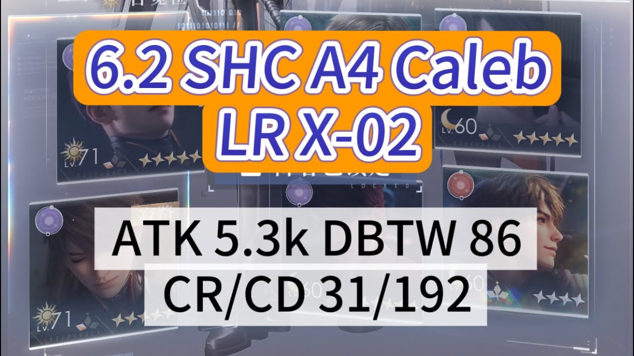 6.2 SHC A4. Caleb X-02. Love and Deepspace. - YouTube