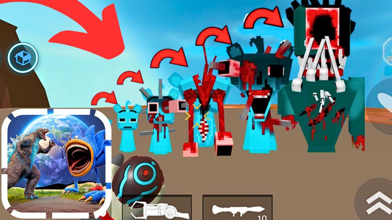 Nextbots In Playground mod NEW UPDATE secret phase SKY SPRUNKI ...