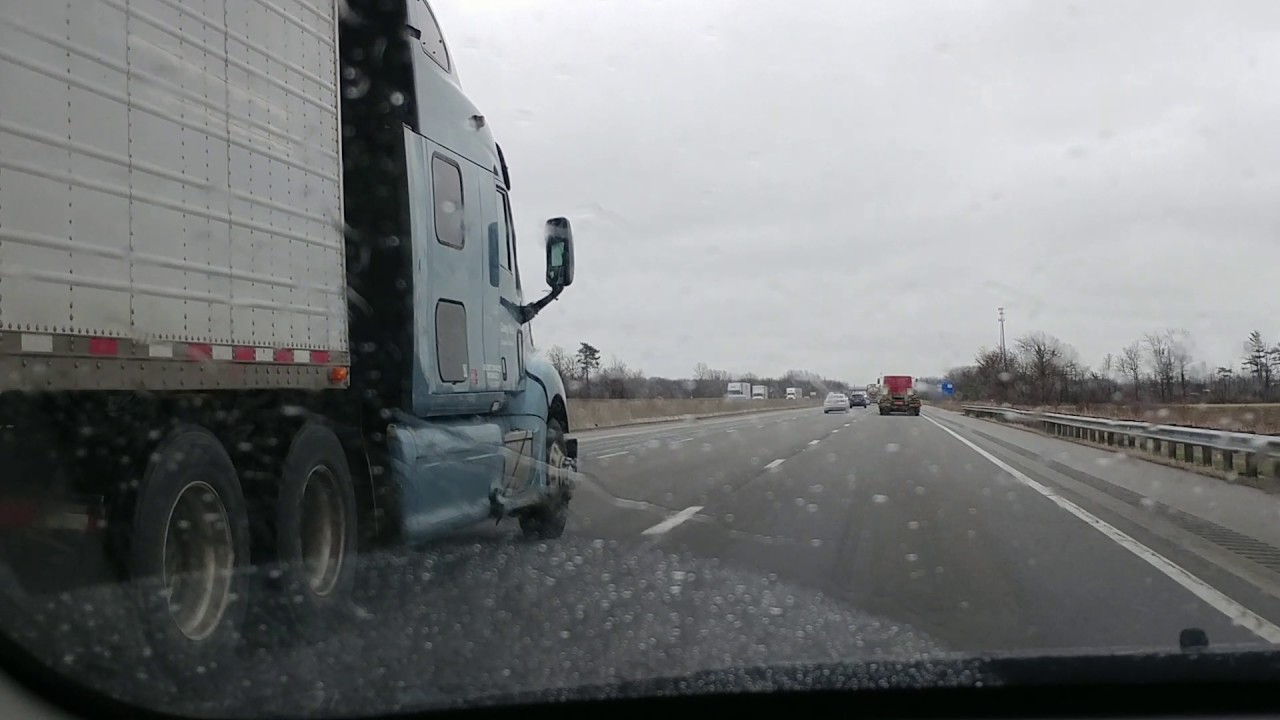 Trying to chase down that triple trailer FedEx that I saw as I ...