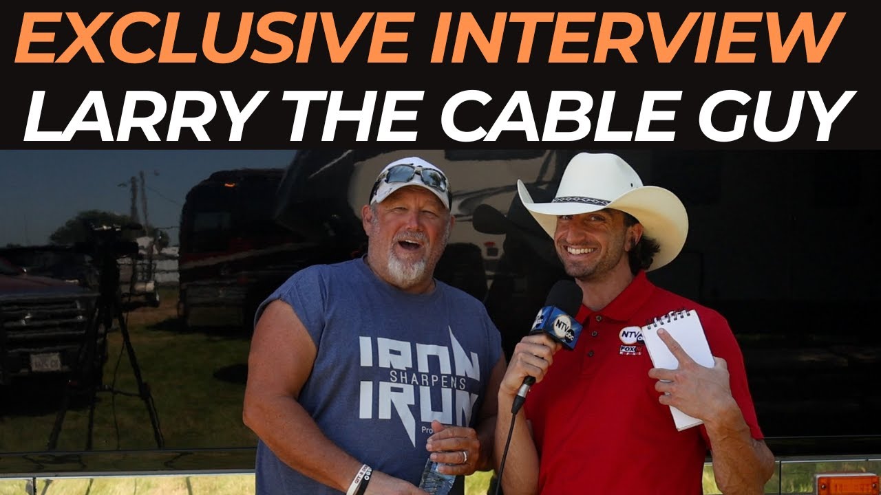 Larry the Cable Guy Talks Nebraska Roots and Big Red Sports at Nebraska ...