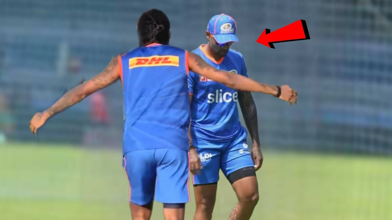 Surya Kumar Yadav refused to Hug Hardik Pandya in sake of Rohit Sharma as he joined Mumbai ...