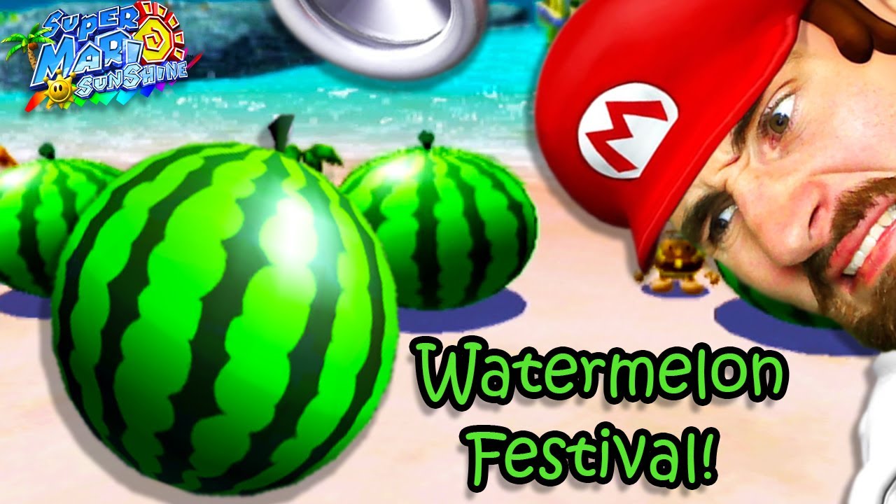 Watermelon Rage! - Super Mario Sunshine - 35 - YouTube