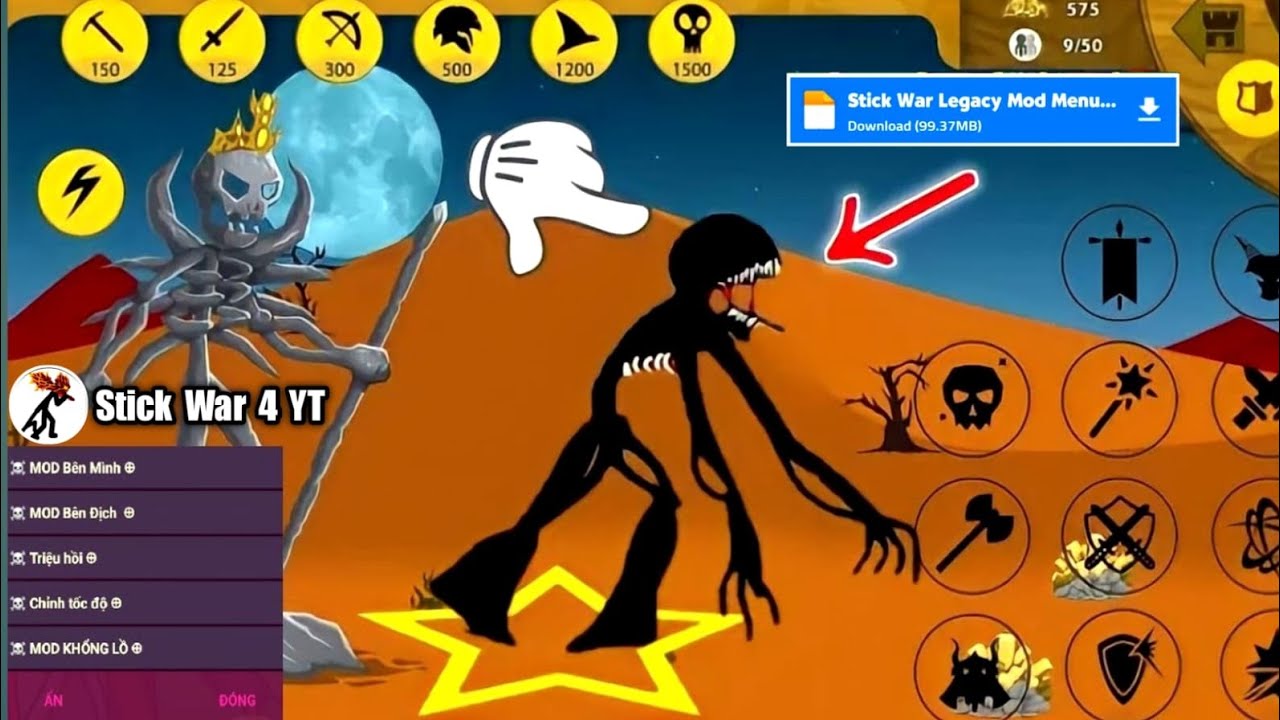 "Unleash the Power: The Secret MOD Menu of Stick War Legacy" - YouTube