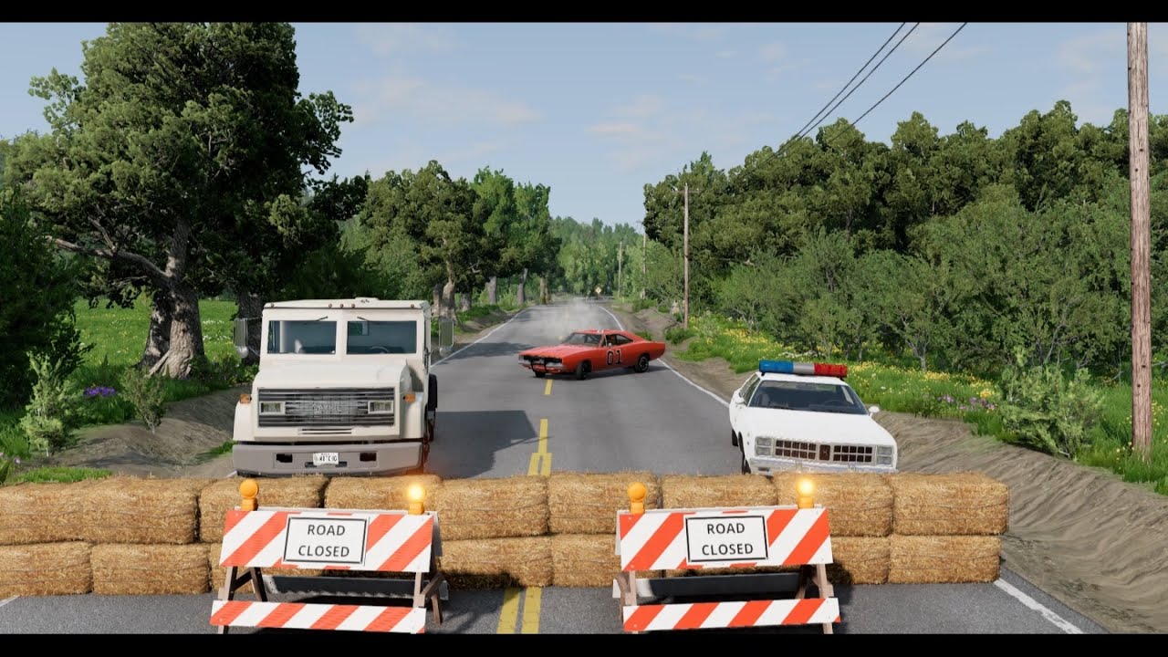 Dukes of hazzard beamng (swamp molly) - YouTube