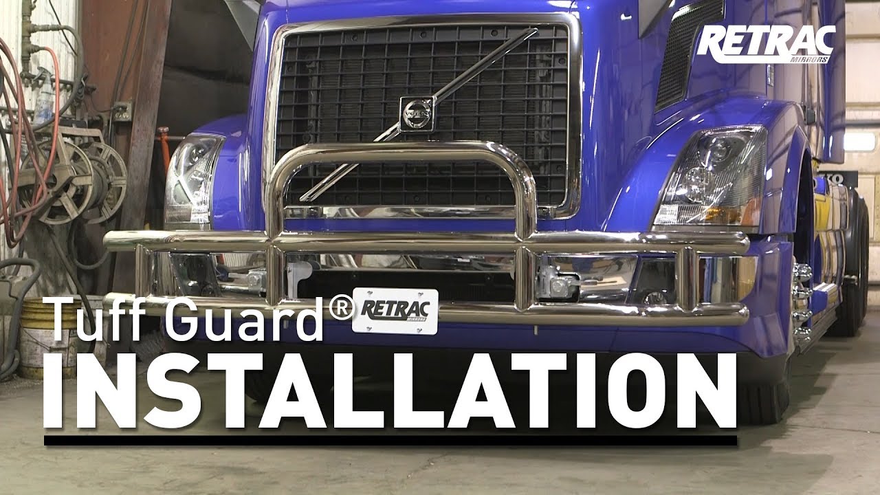 RETRAC │Tuff Guard® Grille Guard Install - YouTube