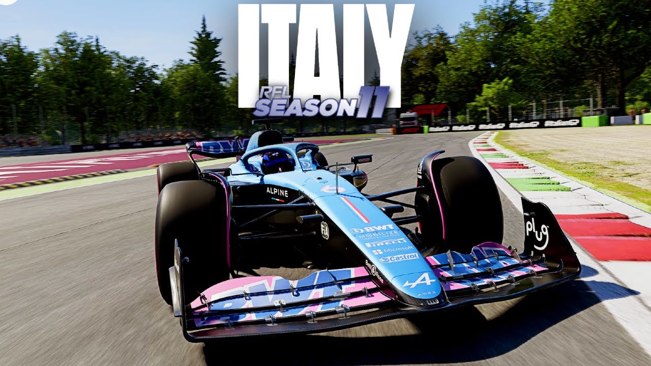 Why Monza is The HARDEST Race Track! - F1 23 RFL League Race Italy ...