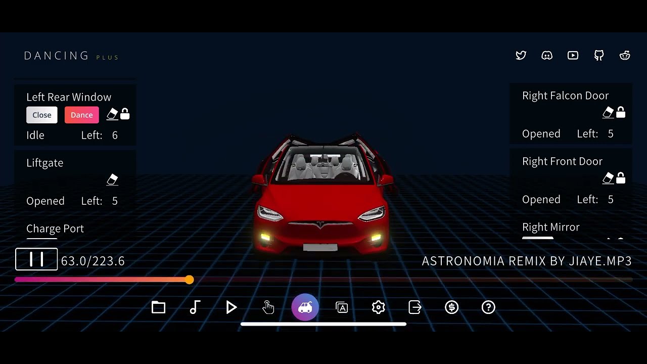 Astronomia Remix | Tesla Custom Light Show | Made by LightShowCreator ...