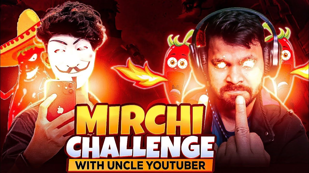 Mirchi Challenge With Angry YouTuber 🤬🔥 Final & Revenge Match 🔥 7X0 ? 🤬 ...