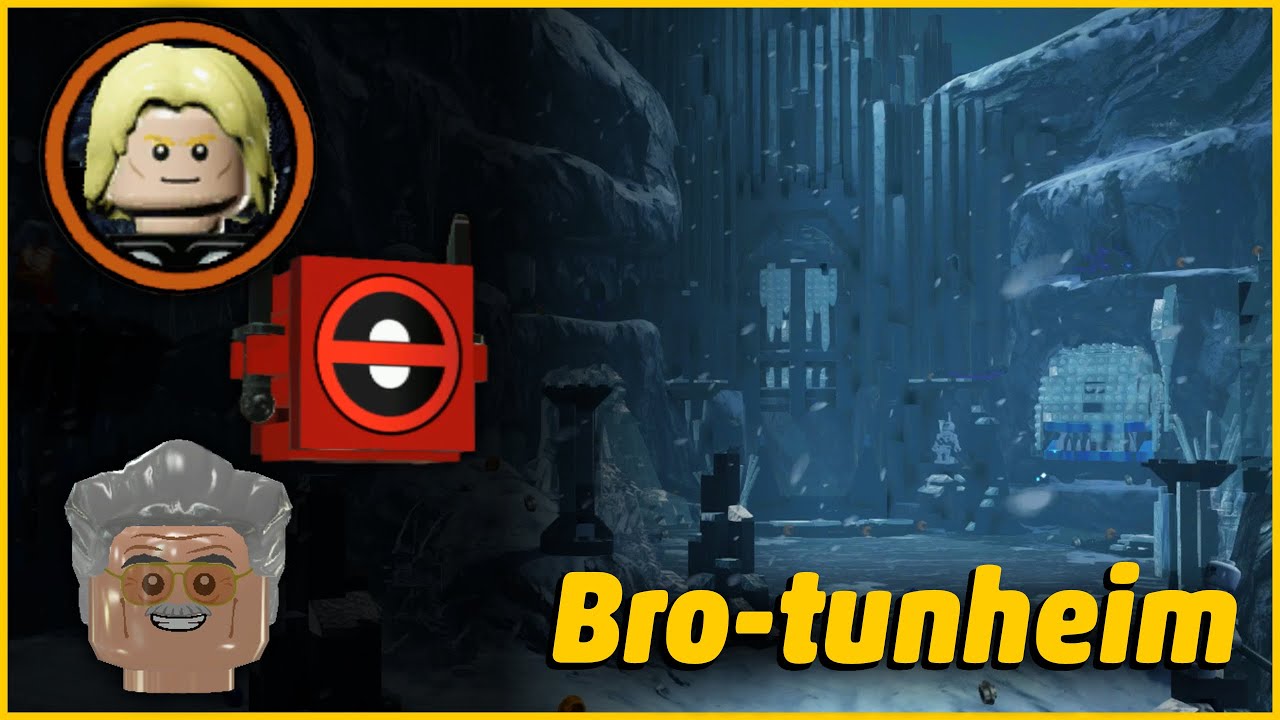 LEGO Marvel Super Heroes | BRO-TUNHEIM - Deadpool Brick, Character ...