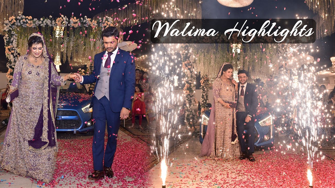 Walima Highlights | 2023 Wedding |Walima Event | Z'Shan Haider ...