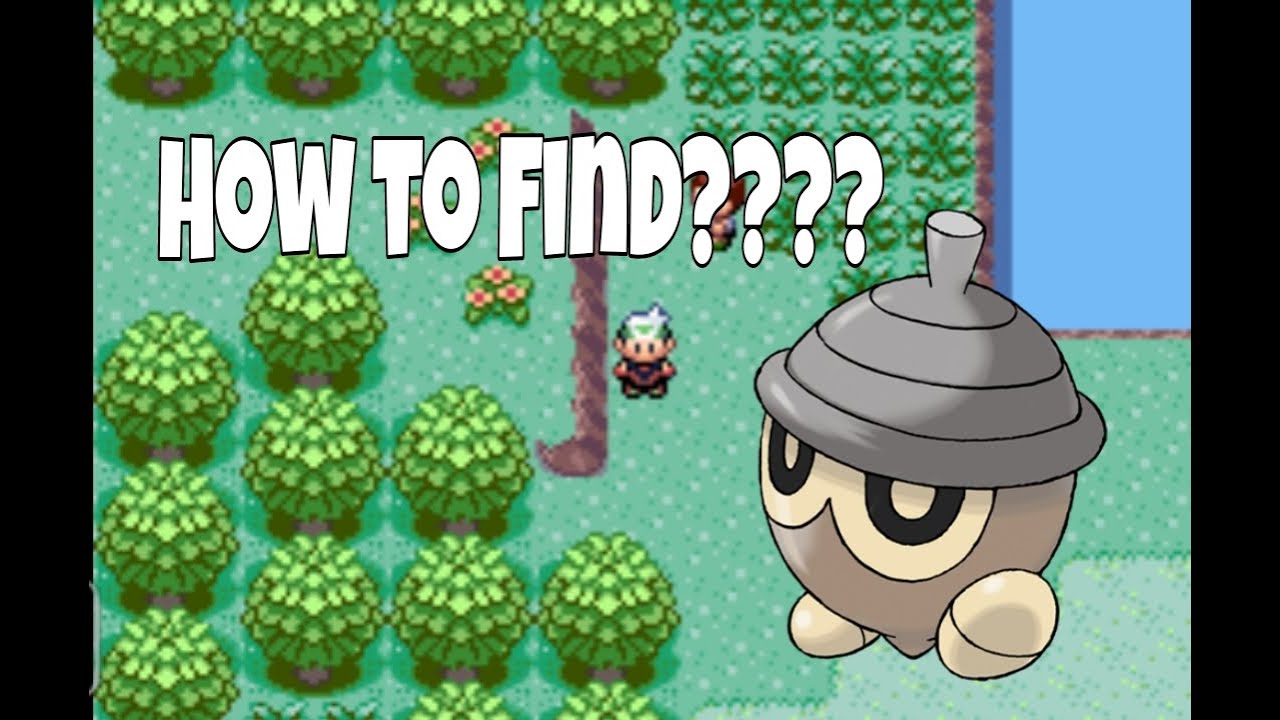 How To Find Seedot In Pokemon Emerald - YouTube