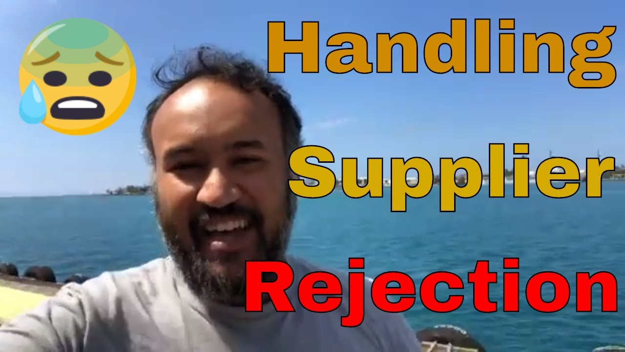 Amazon Dropshipping and How to Handle Supplier Rejection - YouTube