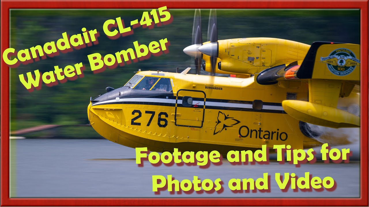 Water Bombers on Shawnigan Lake and Tips for photographing the Hawaii ...