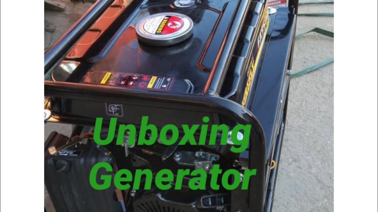 Unboxing Generator Firefly FX1500 100% capper wire - YouTube