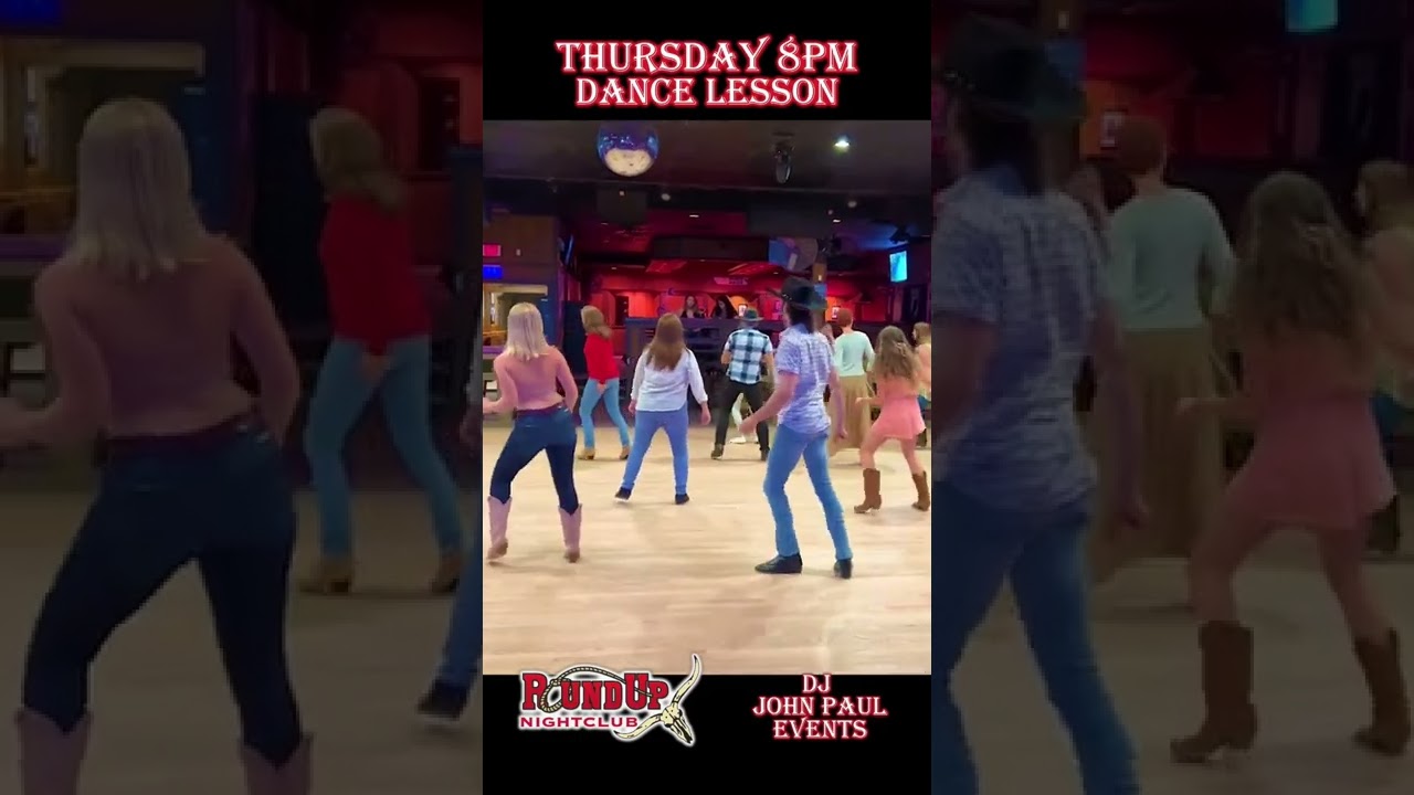 Line Dance Lessons at RoundUp Nightclub in Davie Florida Thursdays at ...