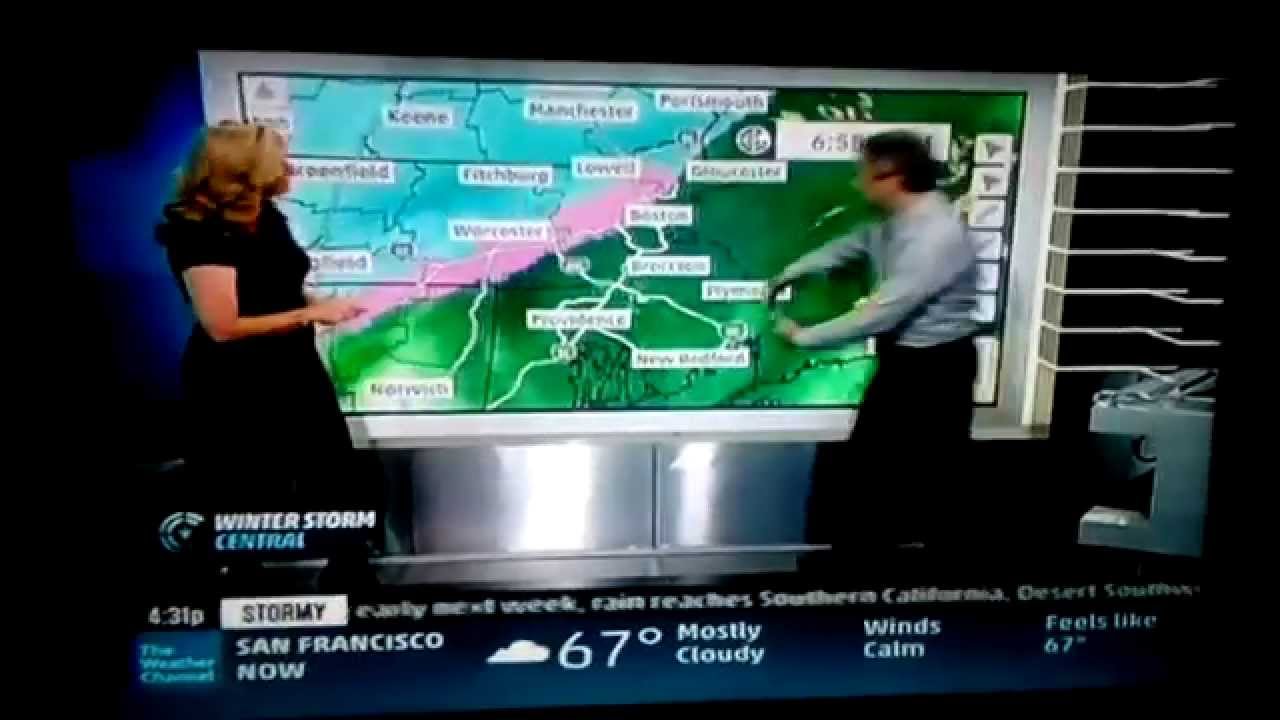 Winter Storm Cato Coverage 1/2 - YouTube