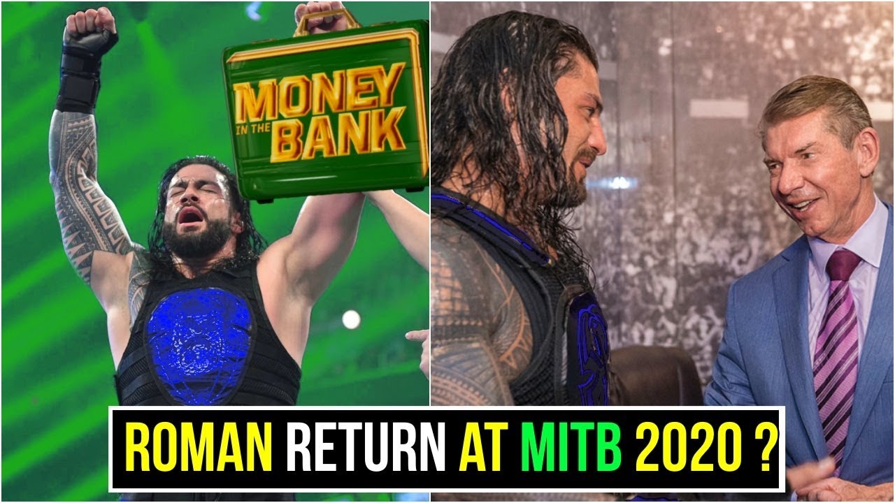 Roman Reigns RETURNS Money In The Bank 2020 ? Roman Reigns Return ...