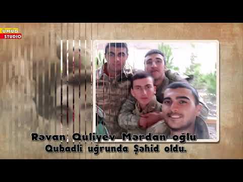 Qubadli ugrunda Sehid olan Revan Quluyev Merdan oglu 2 ci qarabag Sehidi 25.10.2020