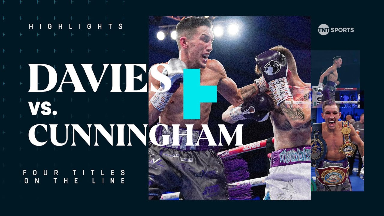 A night to remember for the hometown hero! 🏆 | Davies v Cunningham ...
