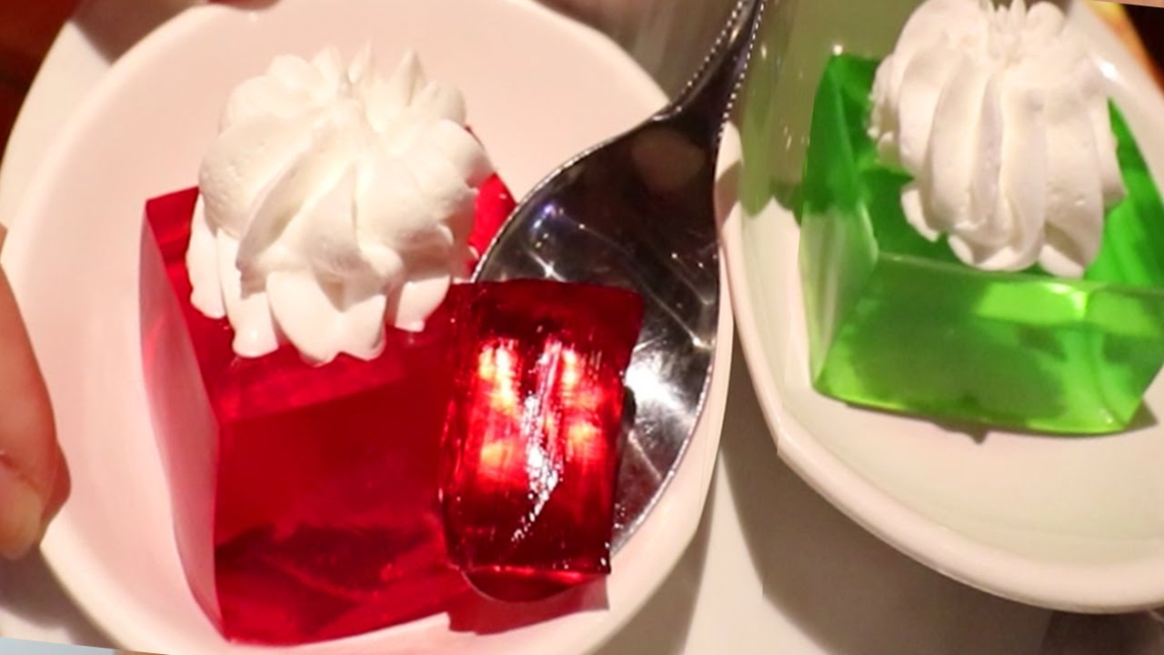 My First Time With Unlimited Salad Bar Buffet | Ate Jello Slime! - YouTube