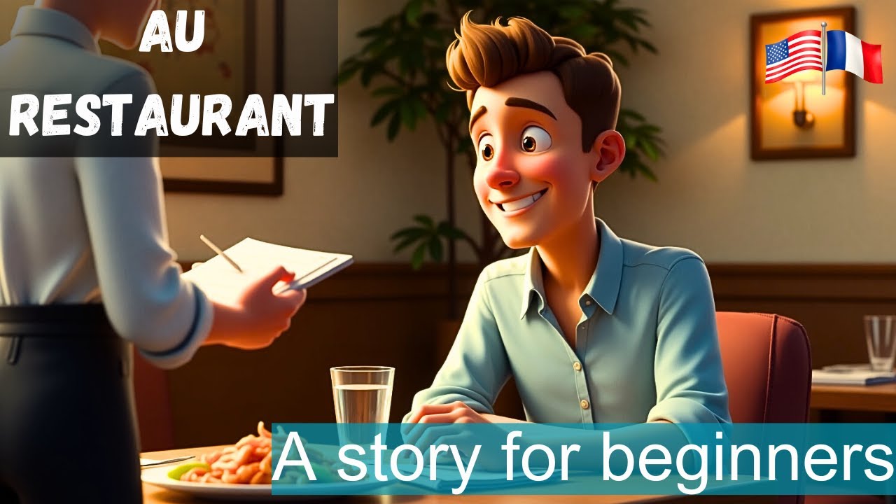 Learn French Easily With A Simple Restaurant Story - YouTube